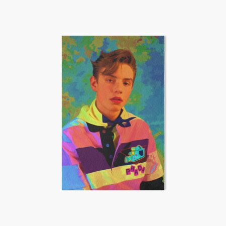 "Aesthetic Louis Partridge" Art Board Print by designdroplet | Redbubble