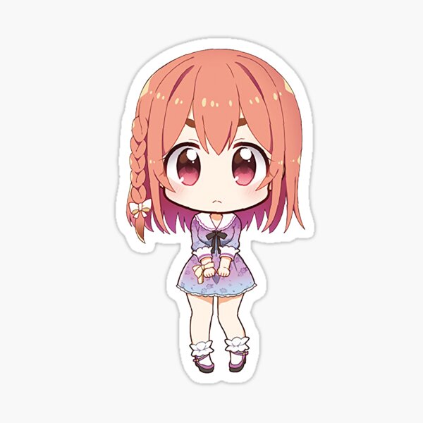 "Rent a GF | Sumi in the form of chibi ver2" Sticker by GravityZeRo ...