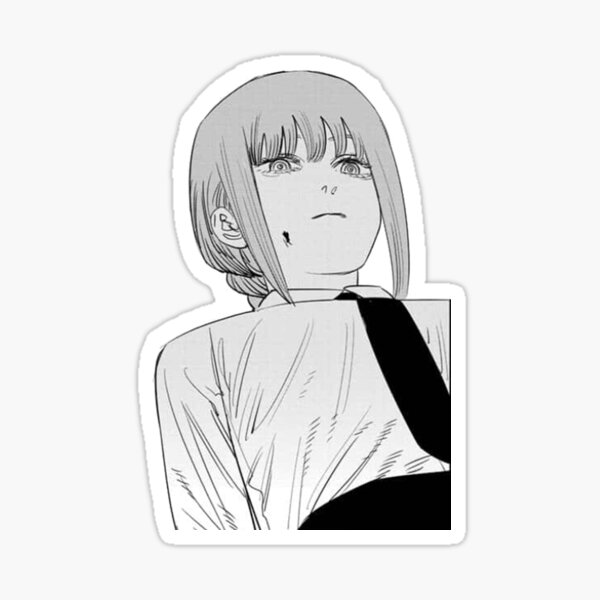 Paper Beam Chainsaw Man Shark Devil Waterproof Vinyl Die Cut Sticker ...