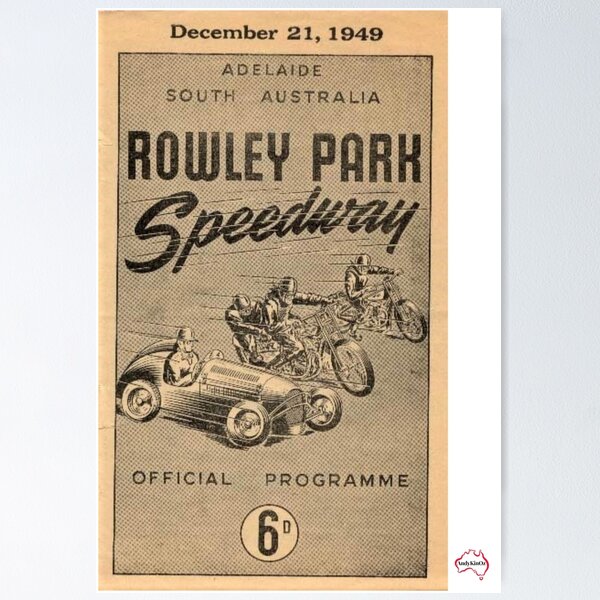 "Rowley Park Speedway, South Australia" Poster for Sale by Andykinoz ...