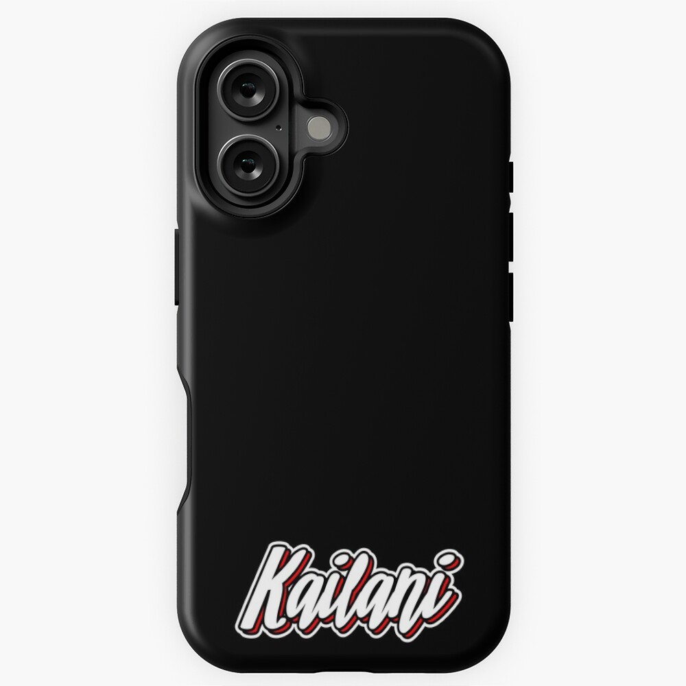 "Kailani first name - hand lettering design" Sticker by sulies | Redbubble