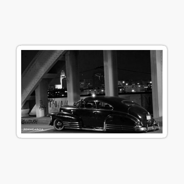 "Chicano Gothic :Sixth Street Bridge " Sticker for Sale by john garcia ...