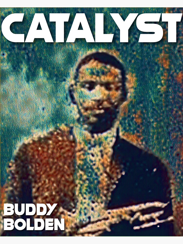 "Buddy Bolden- Catalyst" Sticker for Sale by Corry-Bros | Redbubble