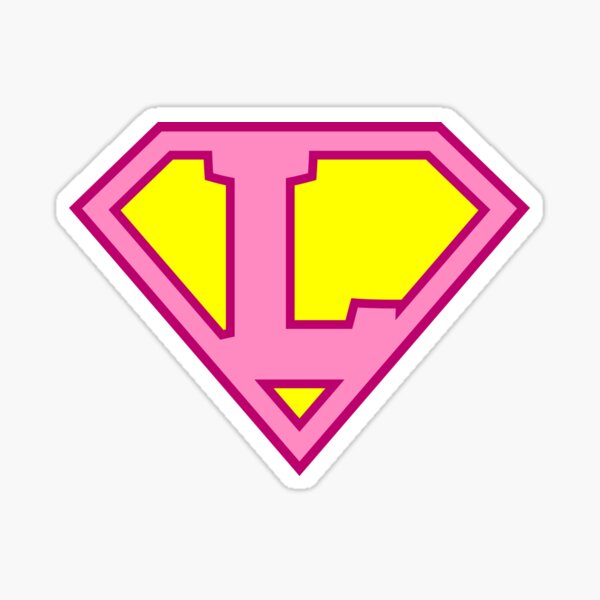 "Letter L | Super Letter Vol.2" Sticker for Sale by GoodGamesMP | Redbubble