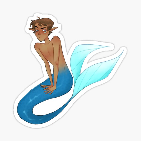 "Merman Lance " Sticker by Sexyartboi | Redbubble