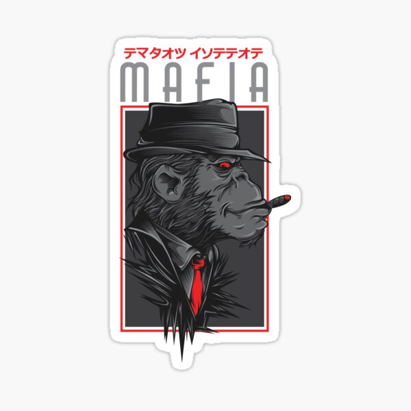 "Mafia" Sticker by FoxtioShop | Redbubble