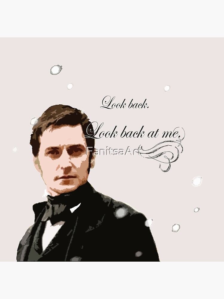 "North and South quote_Mr Thornton_ Look Back at me." Coasters (Set of ...