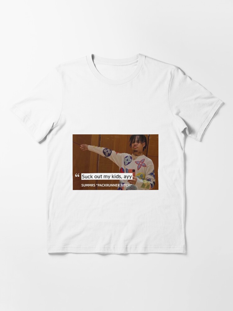 "Summrs summrsxo packrunner slayworld pluggnb" T-shirt for Sale by ...