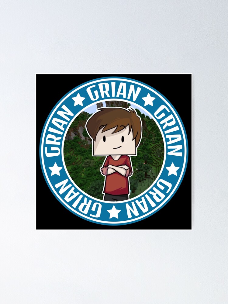 "Grian" Poster by art-master1 | Redbubble