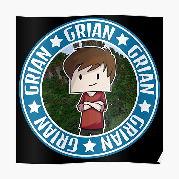 "Grian" Poster by art-master1 | Redbubble