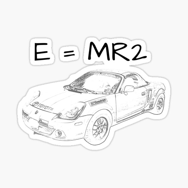 "Mr2 spyder" Sticker for Sale by drake-zero | Redbubble
