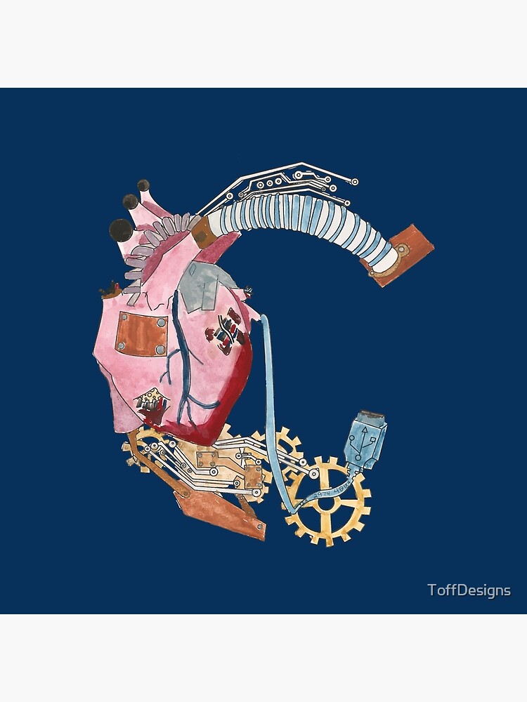 "Biomechanical Drop Cap Letter "C"" Art Print by ToffDesigns | Redbubble