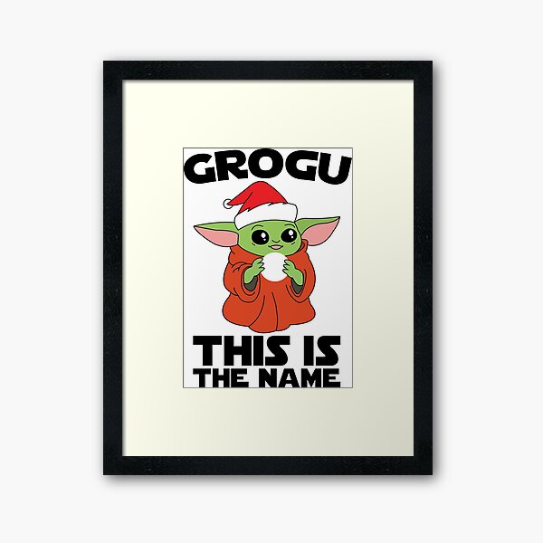 Grogu Framed Prints | Redbubble