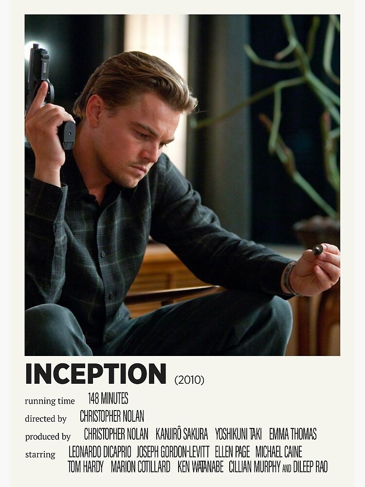 "Inception (2010) Alternative Film Poster" Poster for Sale by Rob0894 ...
