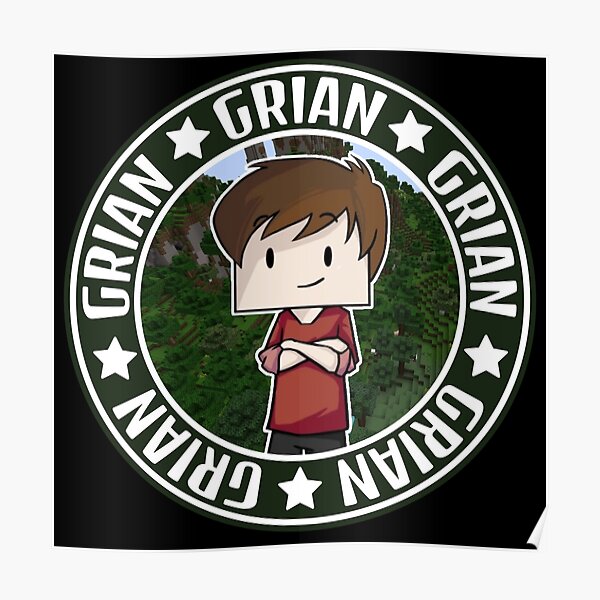 "Grian" Poster by art-master1 | Redbubble