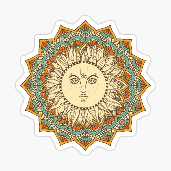 "Surya" Sticker for Sale by Mantra-tshirt | Redbubble