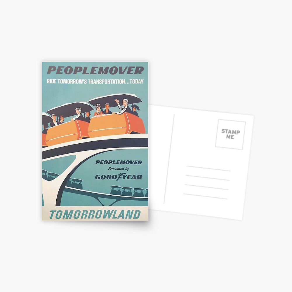 "Peoplemover presented by Good Year poster" Sticker for Sale by ...