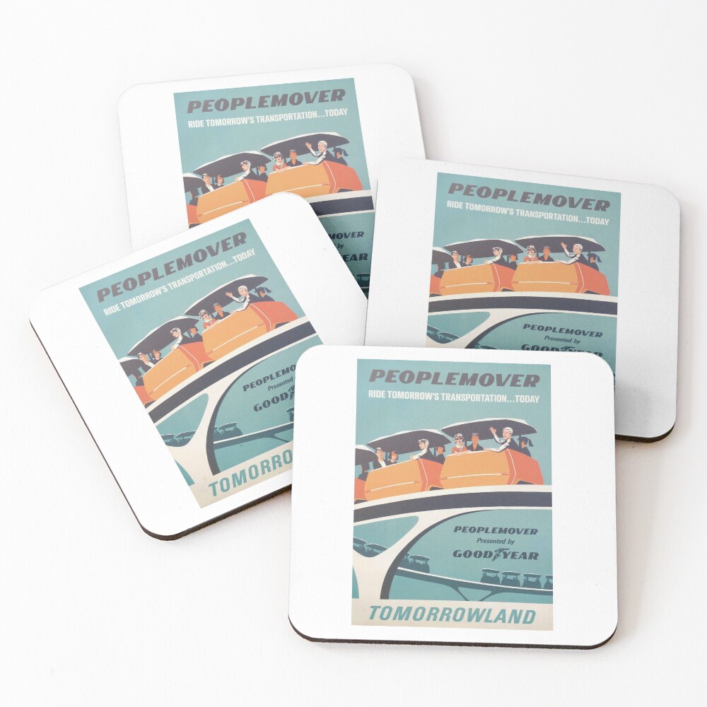 "Peoplemover presented by Good Year poster" Sticker for Sale by ...