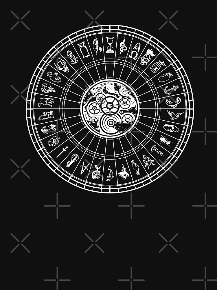 "Symbols of Alethiometer" T-shirt for Sale by Coloor | Redbubble | his ...