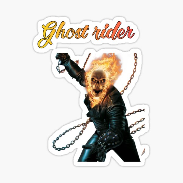 "Ghost Rider " Sticker for Sale by HN5eA473 | Redbubble