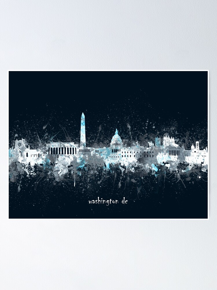 "washington dc skyline" Poster by BekimART2 | Redbubble