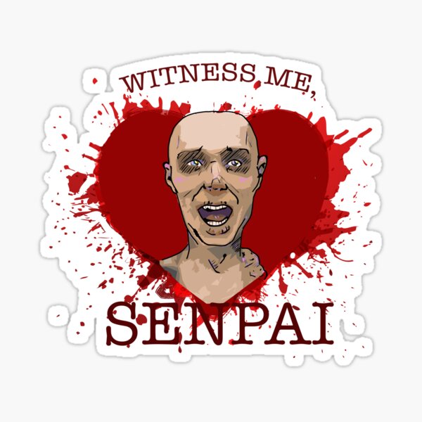 "WITNESS" Sticker for Sale by Clobbersmash | Redbubble