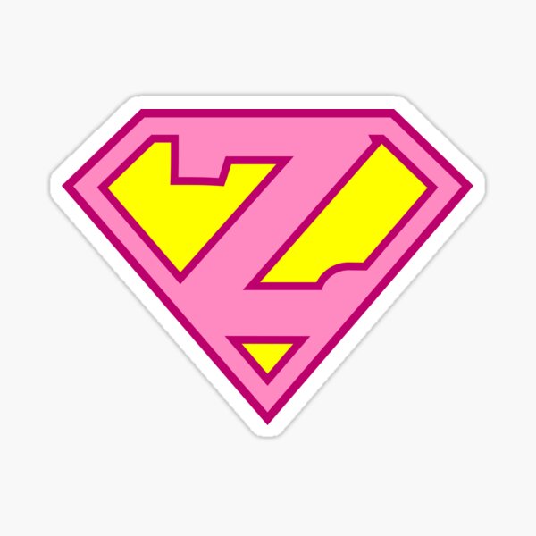 "Letter Z | Super Letter Vol.2" Sticker for Sale by GoodGamesMP | Redbubble