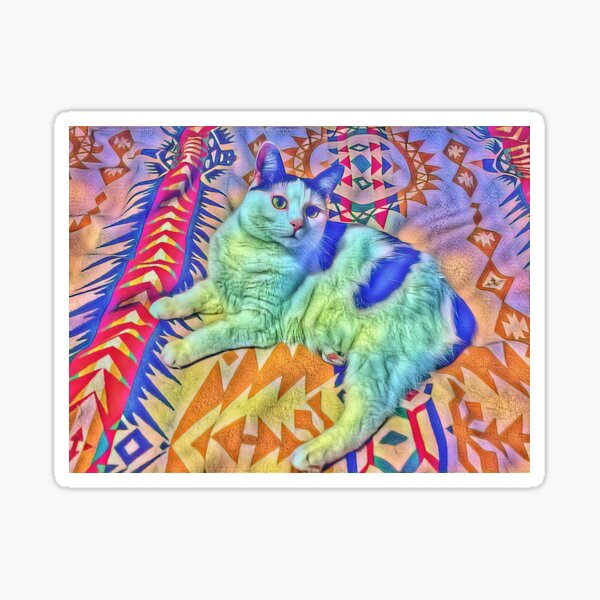 "Prince of The Fluff" Sticker for Sale by mercurymyco | Redbubble