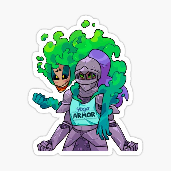 "Aaravi Mishra and Hex in Yoga Amor - Monster Camp" Sticker for Sale by ...