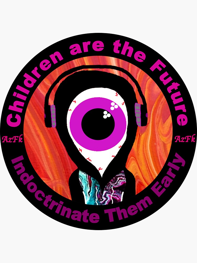 Pegatina «Insignia del Culto del Ojo» de AzFk | Redbubble