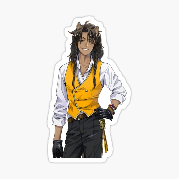 "Leona Kingscholar-School Uniform" Sticker for Sale by KANAMOMO | Redbubble