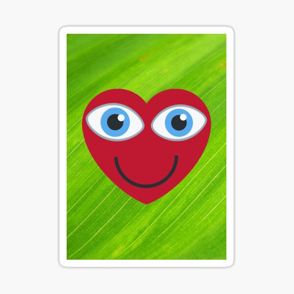 "Happy Heart" Sticker for Sale by AnthonyRae | Redbubble