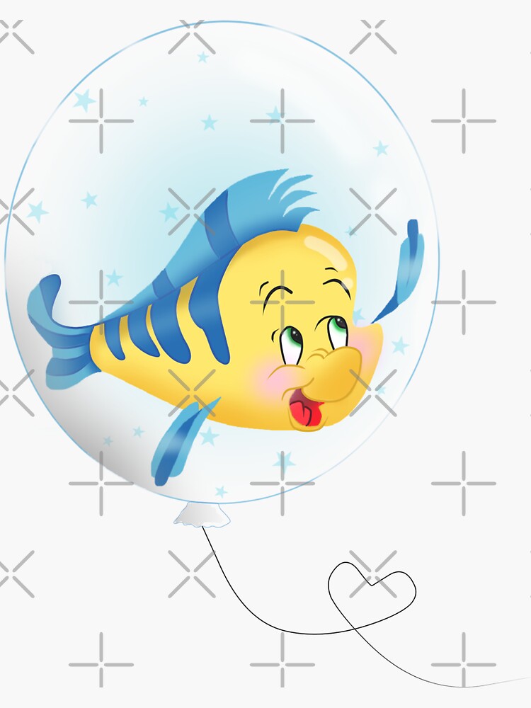 "Flounder" Sticker for Sale by YoYeoubi | Redbubble