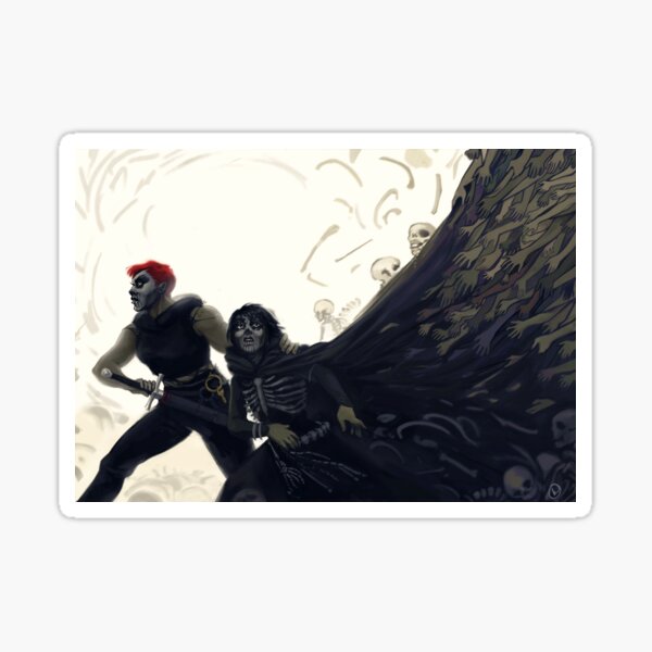 "Gideon the Ninth Fanart" Sticker for Sale by deirdreebeck | Redbubble