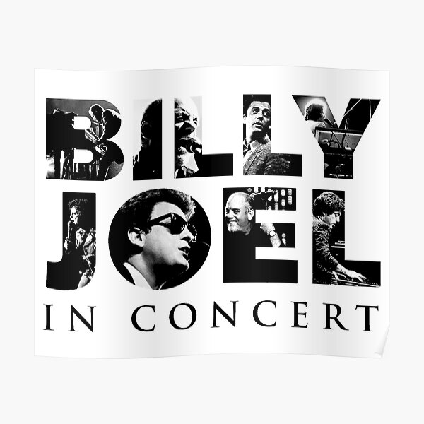 Billy Joel Concert Posters | Redbubble