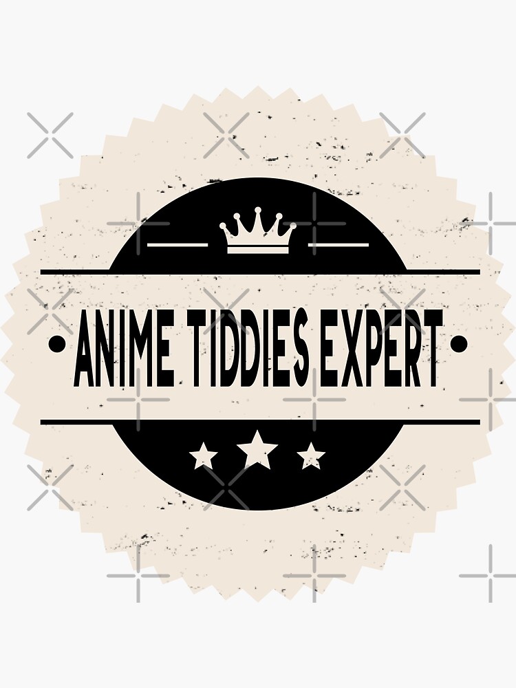 "Kawaii Anime Tiddies Expert " Sticker for Sale by TenchiMasaki | Redbubble