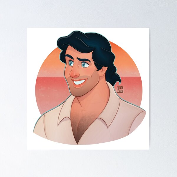 "Prince Eric" Poster for Sale by GuFiArt | Redbubble