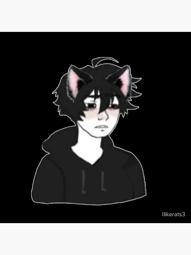 "Doomer catboy" Pin by Ilikerats3 | Redbubble