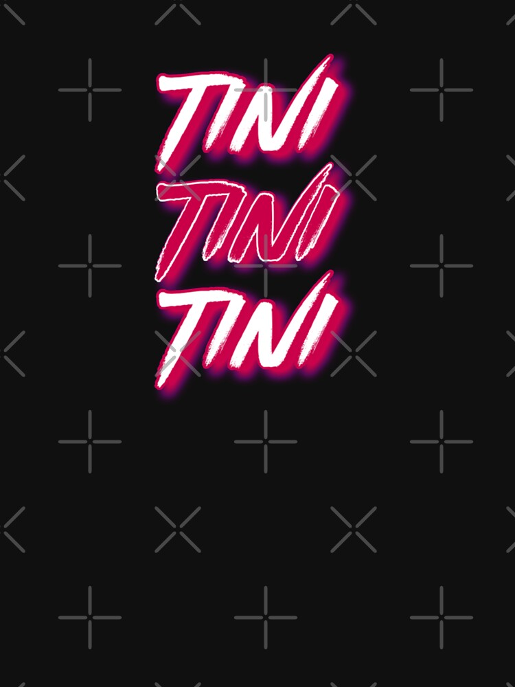 Camiseta «tini tini tini 2 rojo» de tinispieterse | Redbubble