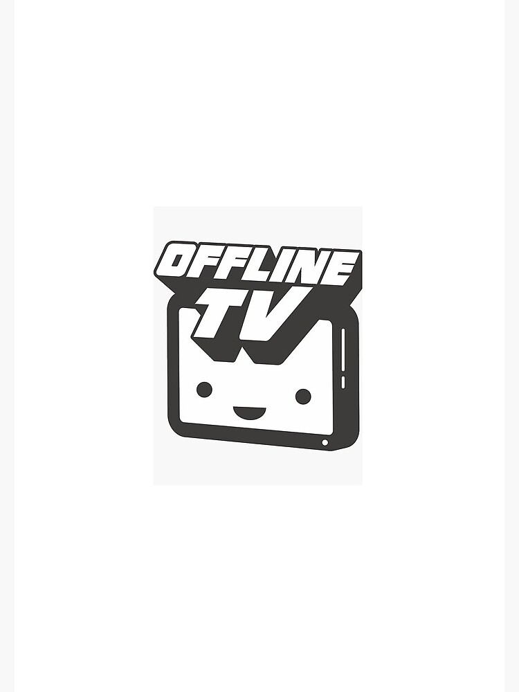 "Offline tv logo" Spiral Notebook by justidagos | Redbubble