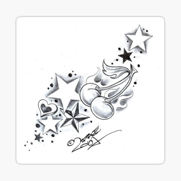 Tramp Stamp Stickers | Redbubble