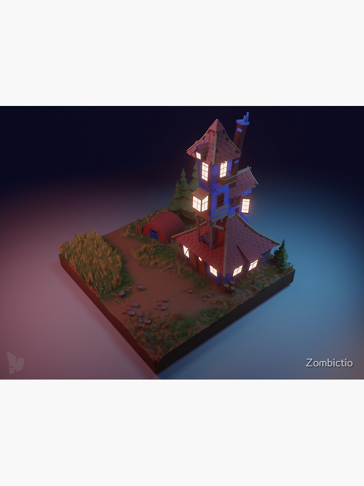 "The Burrow" Sticker for Sale by Zombictio | Redbubble