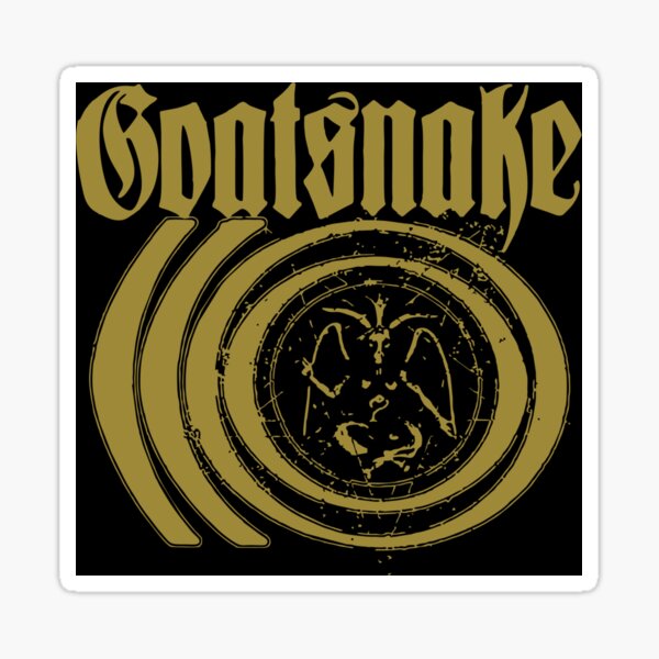"Goatsnake logo" Sticker for Sale by MaHuang | Redbubble
