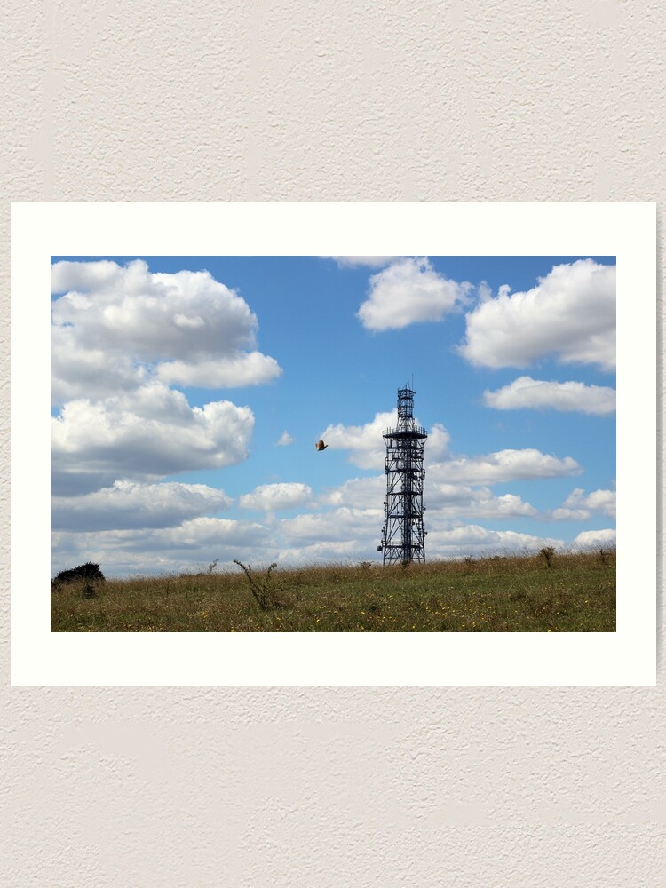 "telecommunication tower" Art Print for Sale by pinkal | Redbubble