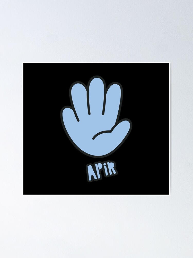 Póster «Apir High Five Gracioso Filipino» de FilipinoMerch | Redbubble