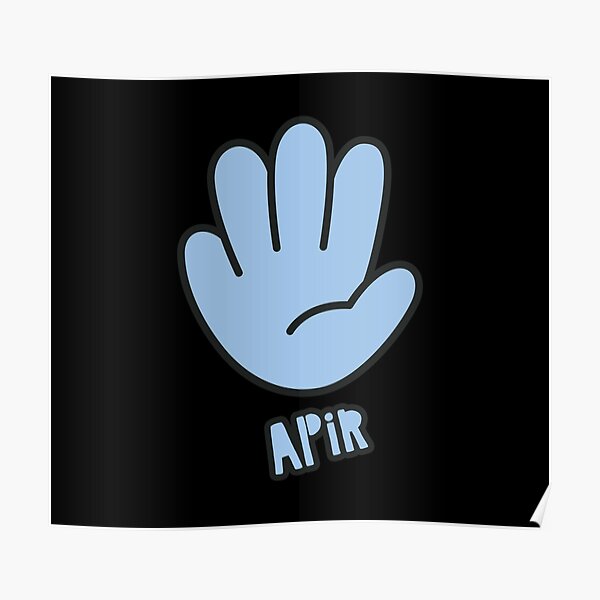 Póster «Apir High Five Gracioso Filipino» de FilipinoMerch | Redbubble