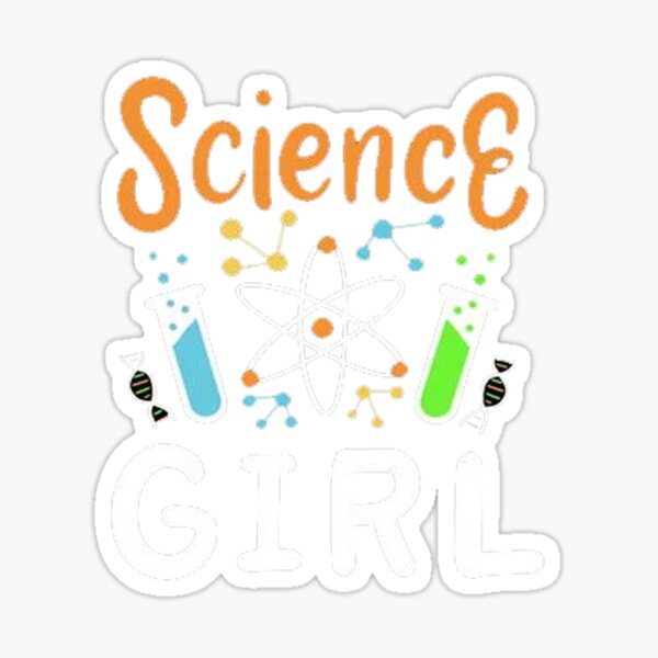 "Science Chemistry Girl" Sticker by ILoveShop | Redbubble