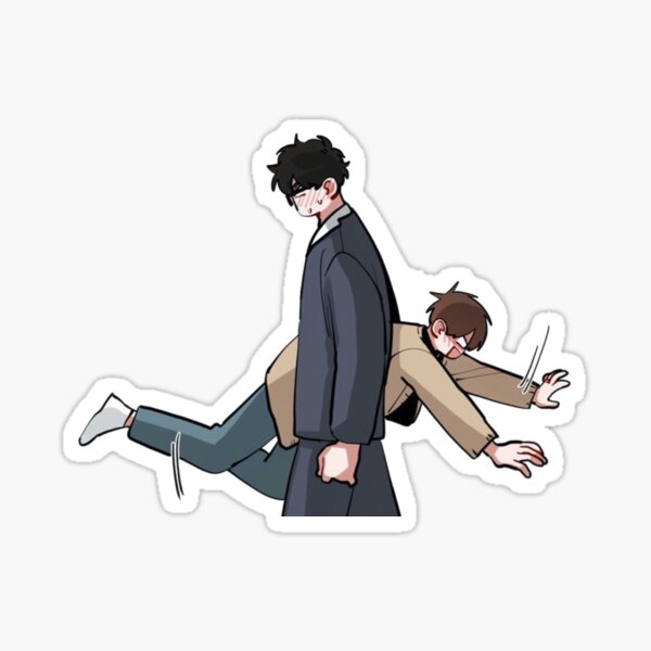 "yohan and soohwa" Sticker by joseffa1 | Redbubble