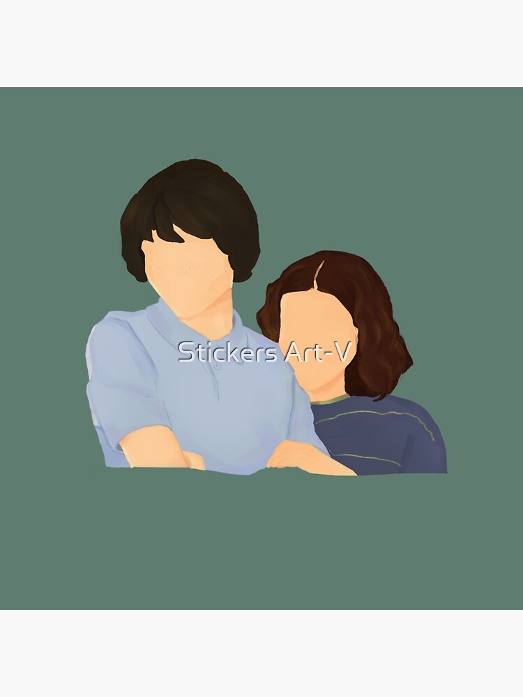 "Mileven Stranger Things" Poster by Vivianakjjj | Redbubble