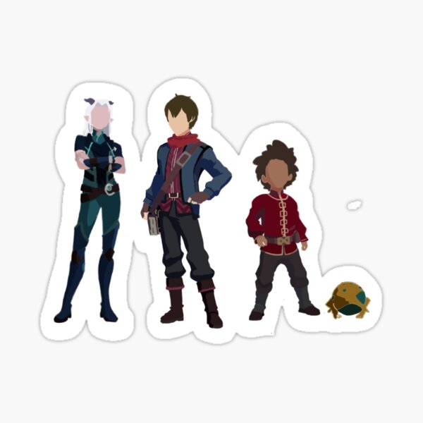 "dragon prince " Sticker by nephilimnat | Redbubble